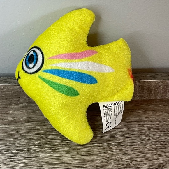 Kellytoy | Toys | Kellytoy Yellow Plush Fish 5 Inch 28 | Poshmark